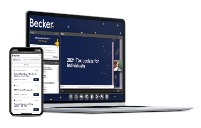 CPE on Demand Webinars Packages | Online CPE Subscription | Becker