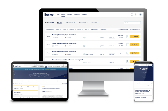 Enrolled Agent Continuing Education (CE) Subscription | Becker