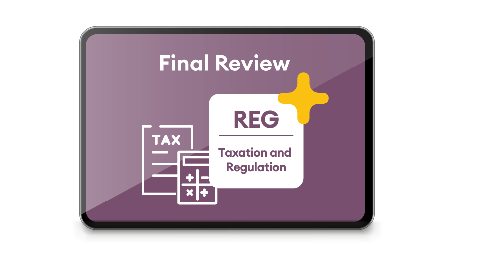REG Final Review (24-Month Access) | Becker