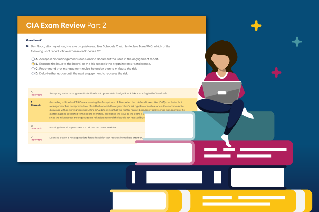 CIA Practice Question Ebook | Becker